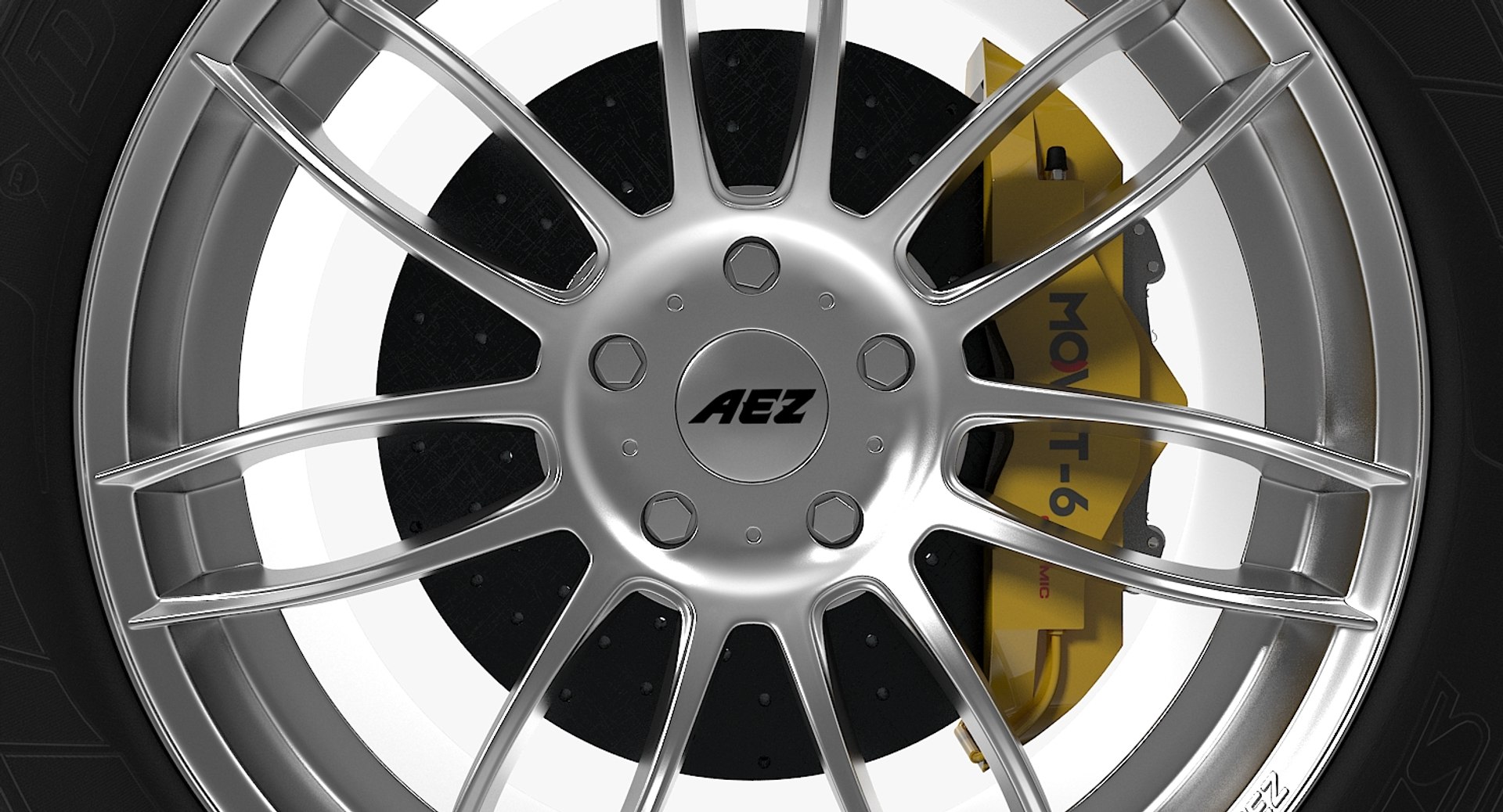 3d sydney disk car wheel model