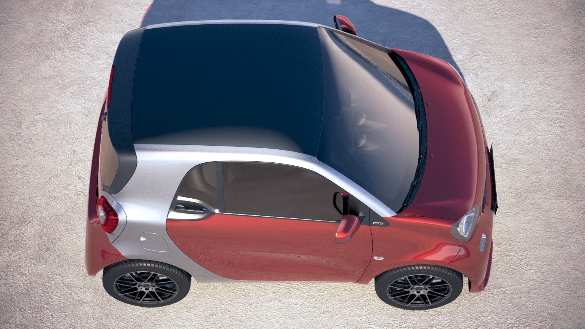 3D Smart Fortwo Brabus Model - TurboSquid 1248472