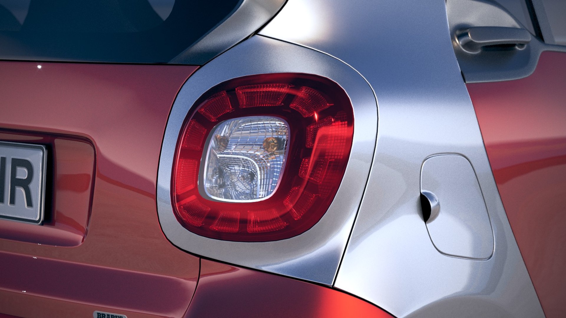 3D Smart Fortwo Brabus Model - TurboSquid 1248472