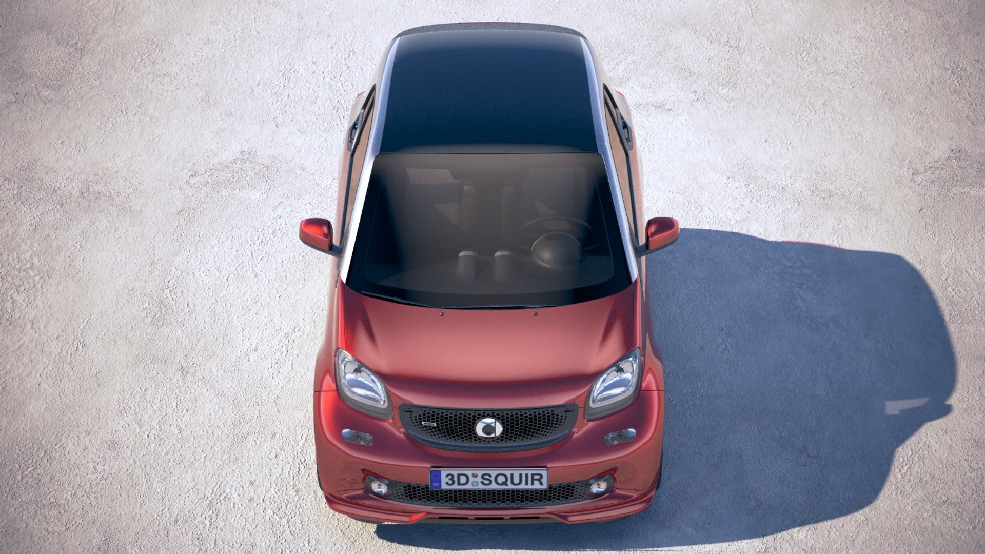 3D Smart Fortwo Brabus Model - TurboSquid 1248472