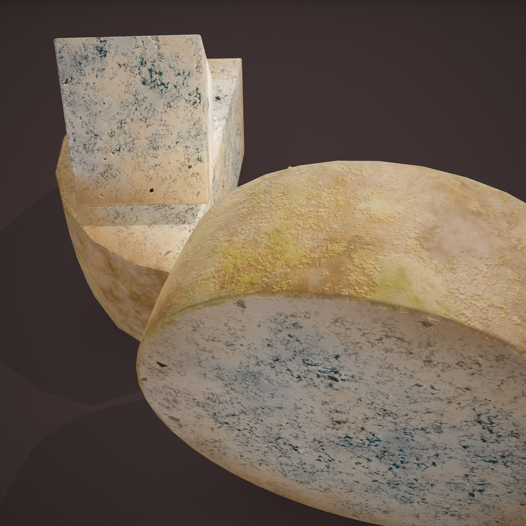 3D модель Сыры Горгонзола - TurboSquid 1565011