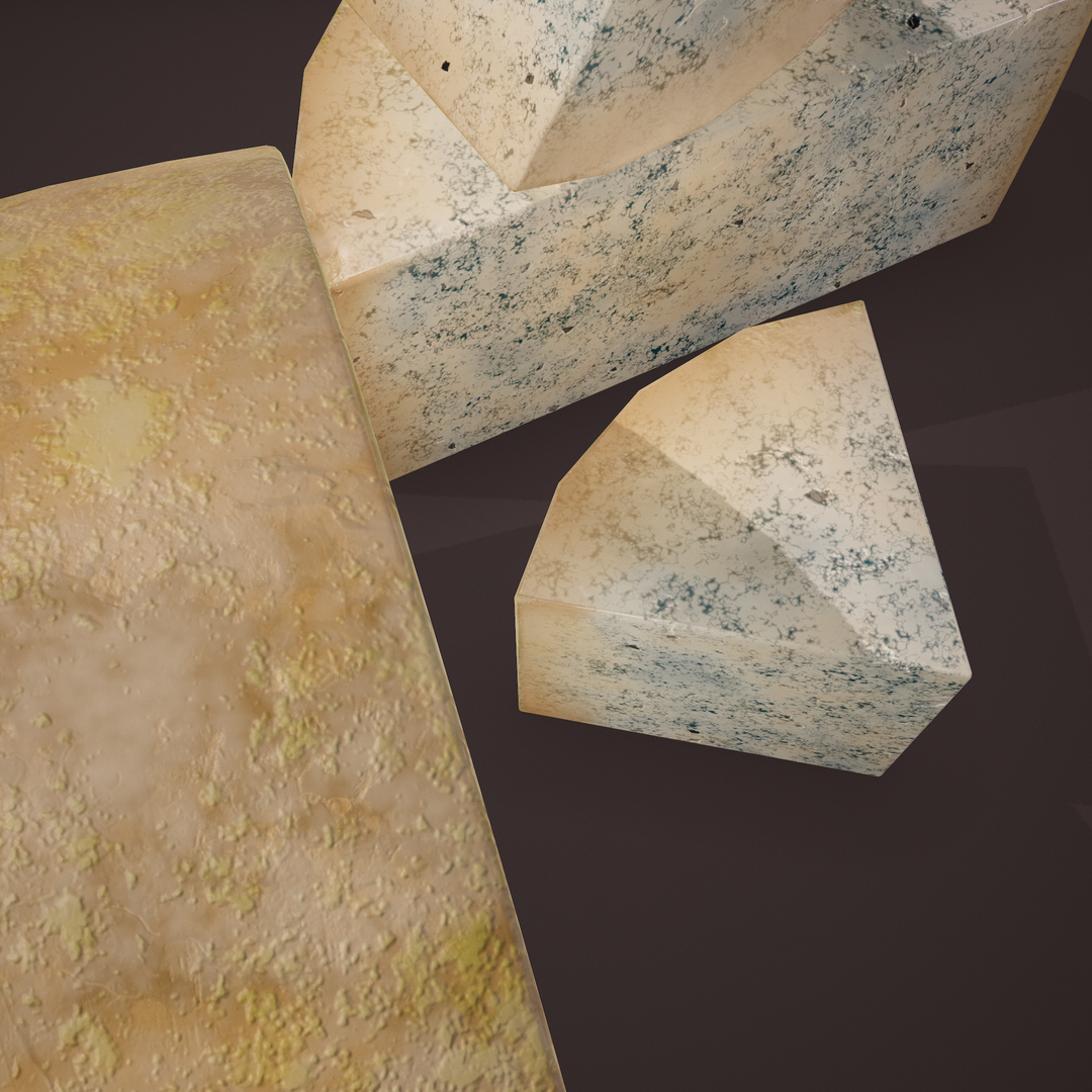 3D модель Сыры Горгонзола - TurboSquid 1565011