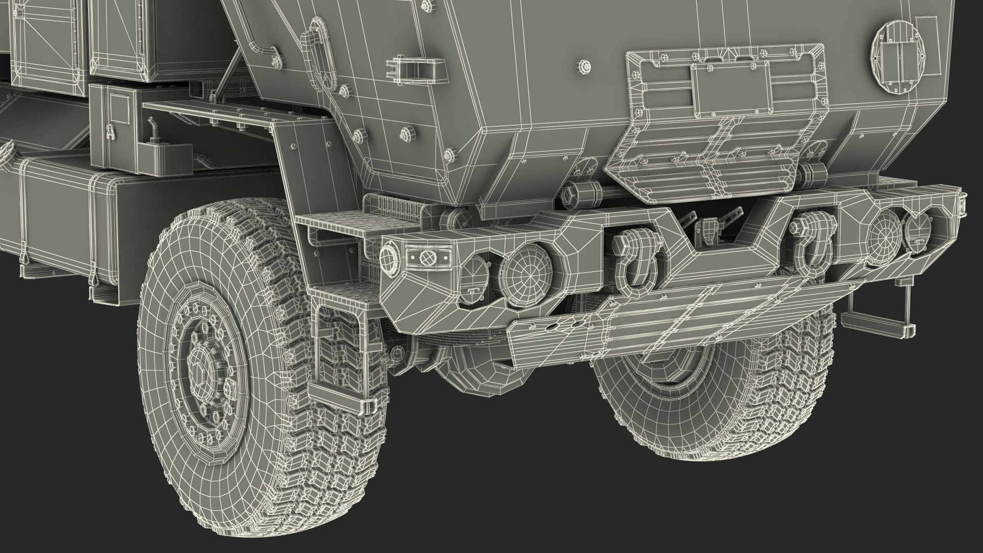 M142 High Mobility Artillery Rocket System Green 3D Model - TurboSquid ...