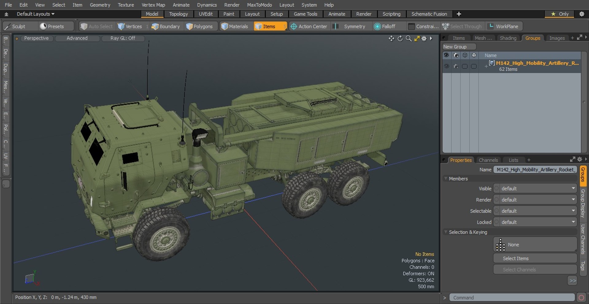 M142 High Mobility Artillery Rocket System Green 3D Model - TurboSquid ...
