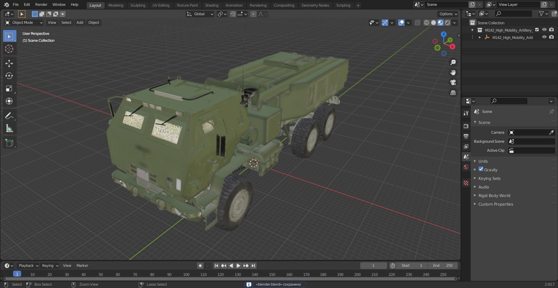 M142 High Mobility Artillery Rocket System Green 3D Model - TurboSquid ...