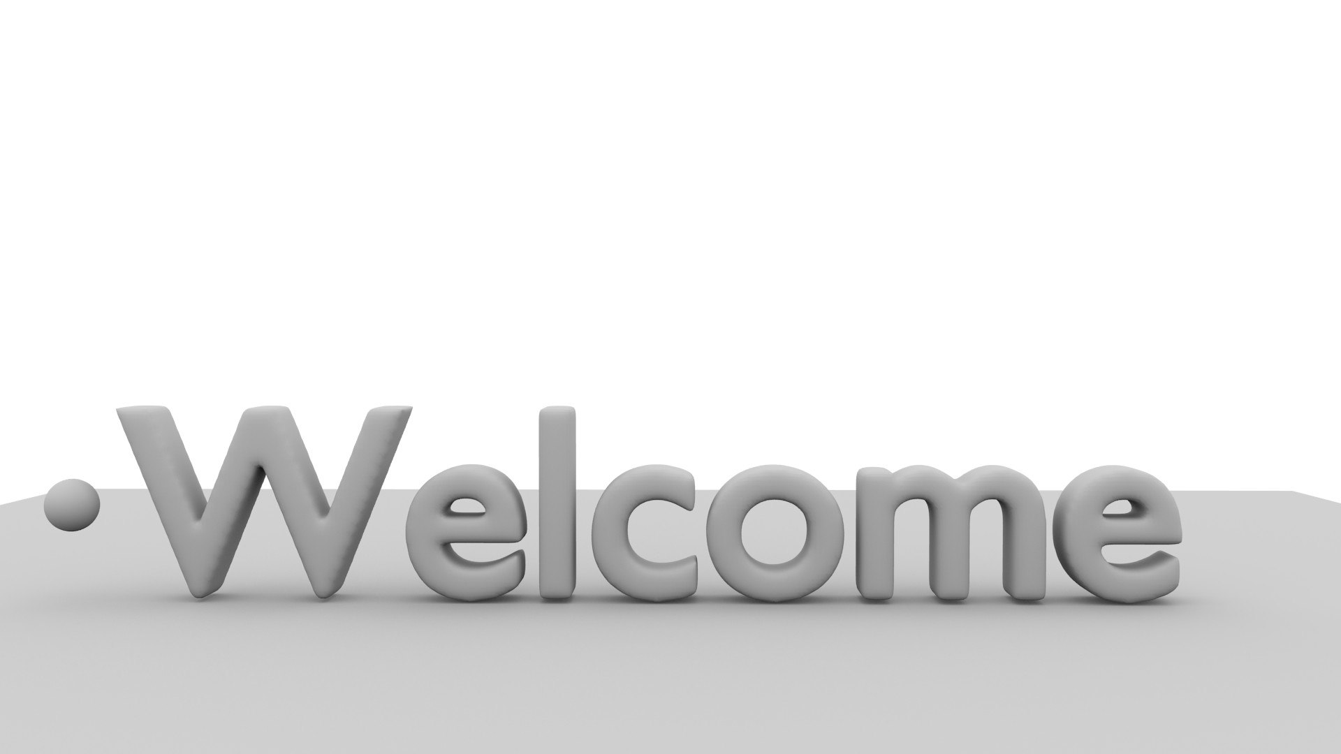 3D Liquid Welcome Text Animation Model - TurboSquid 1453432