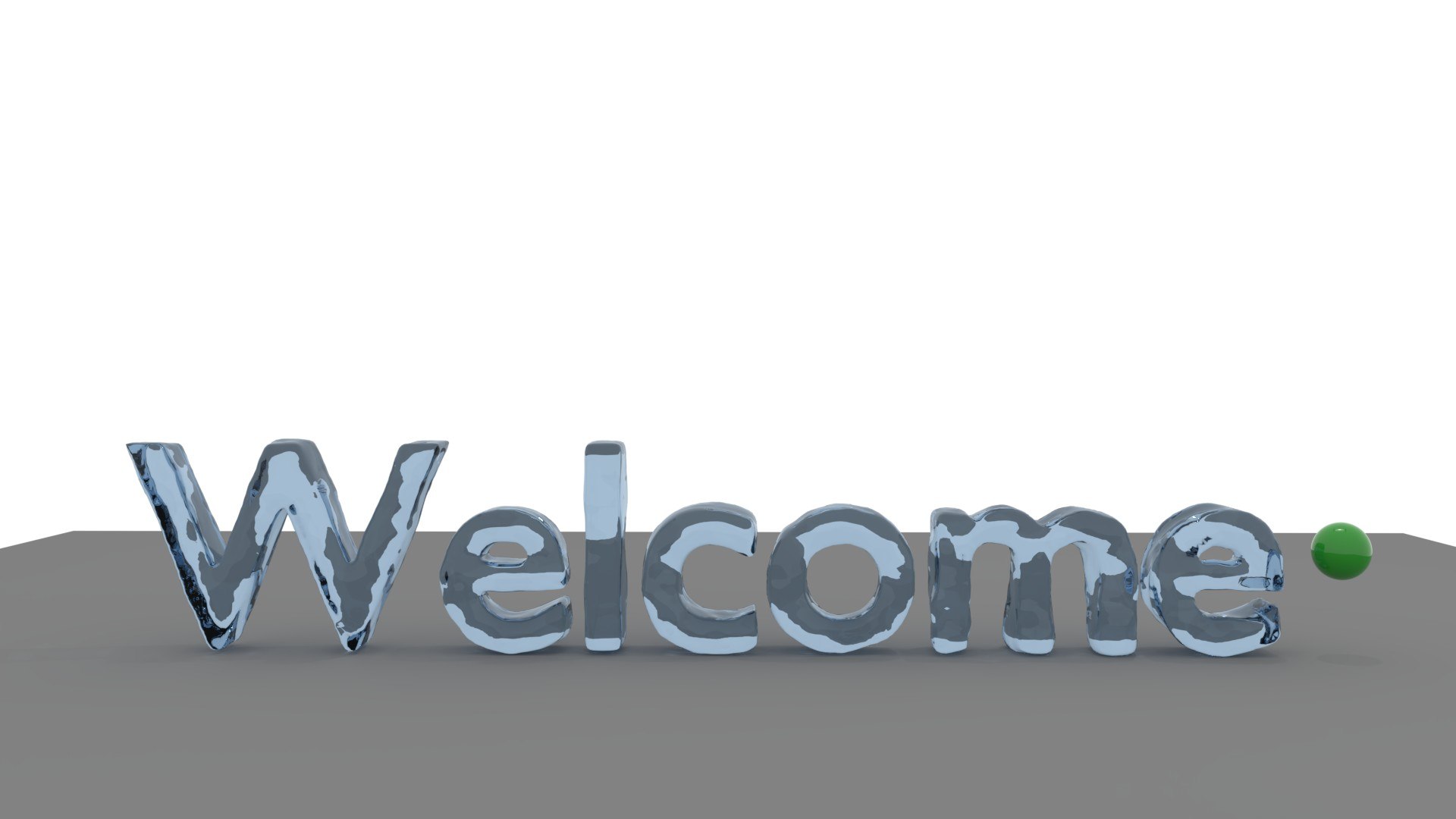 3D Liquid Welcome Text Animation Model - TurboSquid 1453432