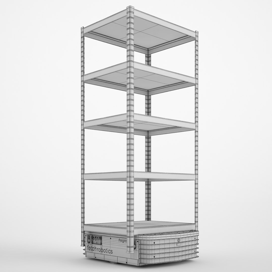 3D Storage Rack Warehouse Model - TurboSquid 1654797