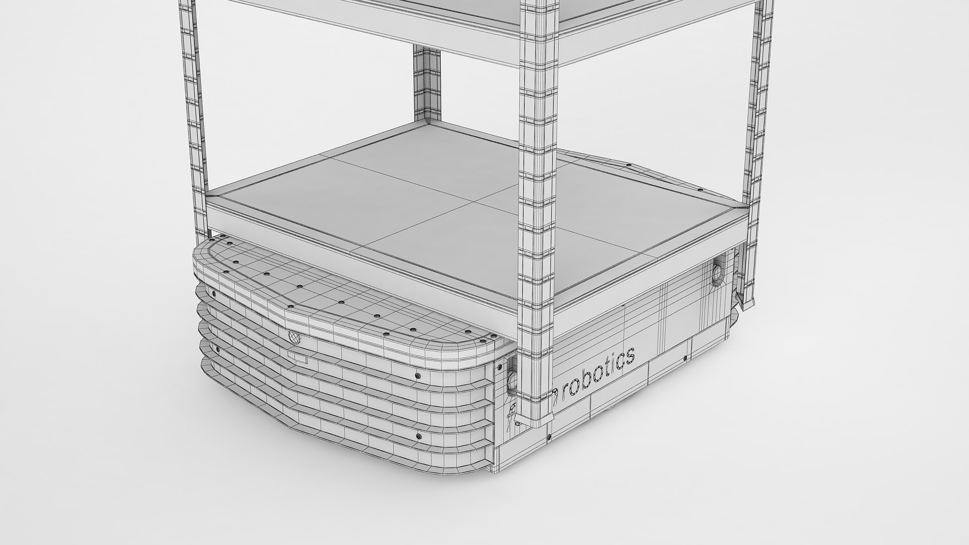 3D Storage Rack Warehouse Model - TurboSquid 1654797