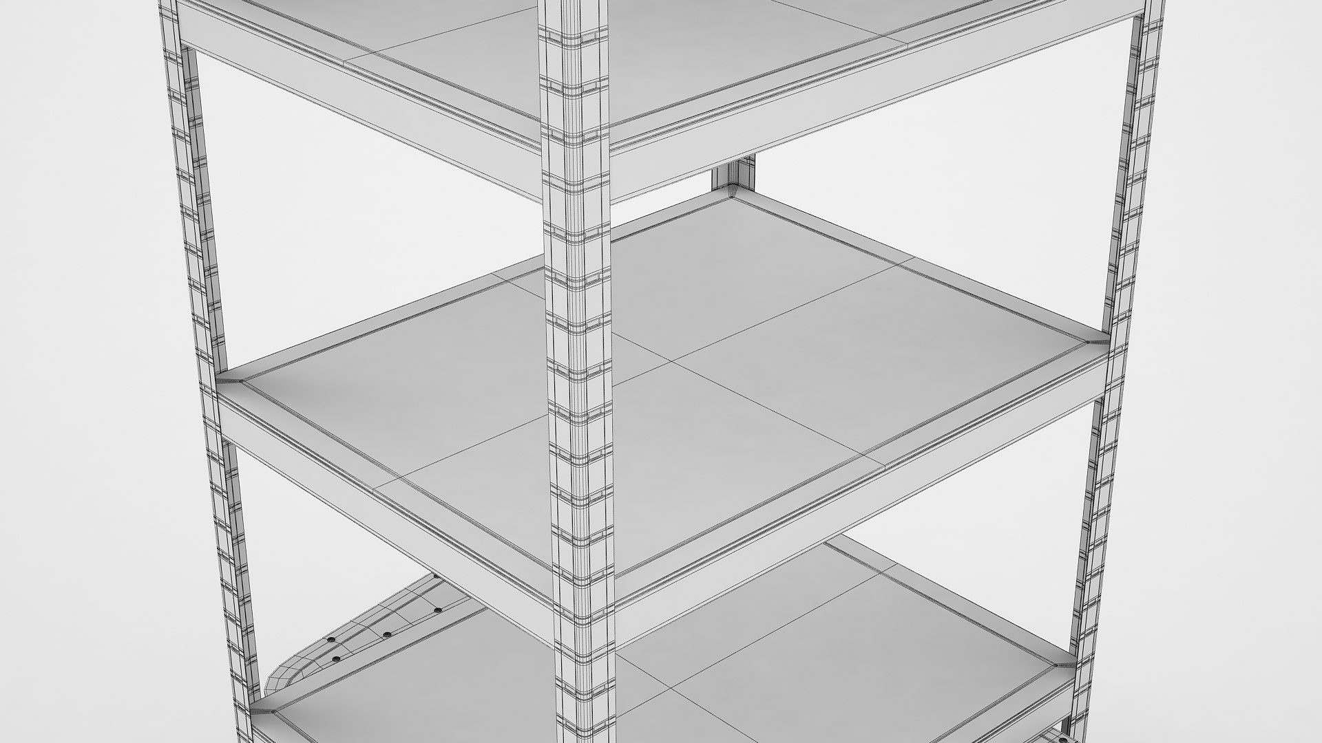3D storage rack warehouse model - TurboSquid 1654797