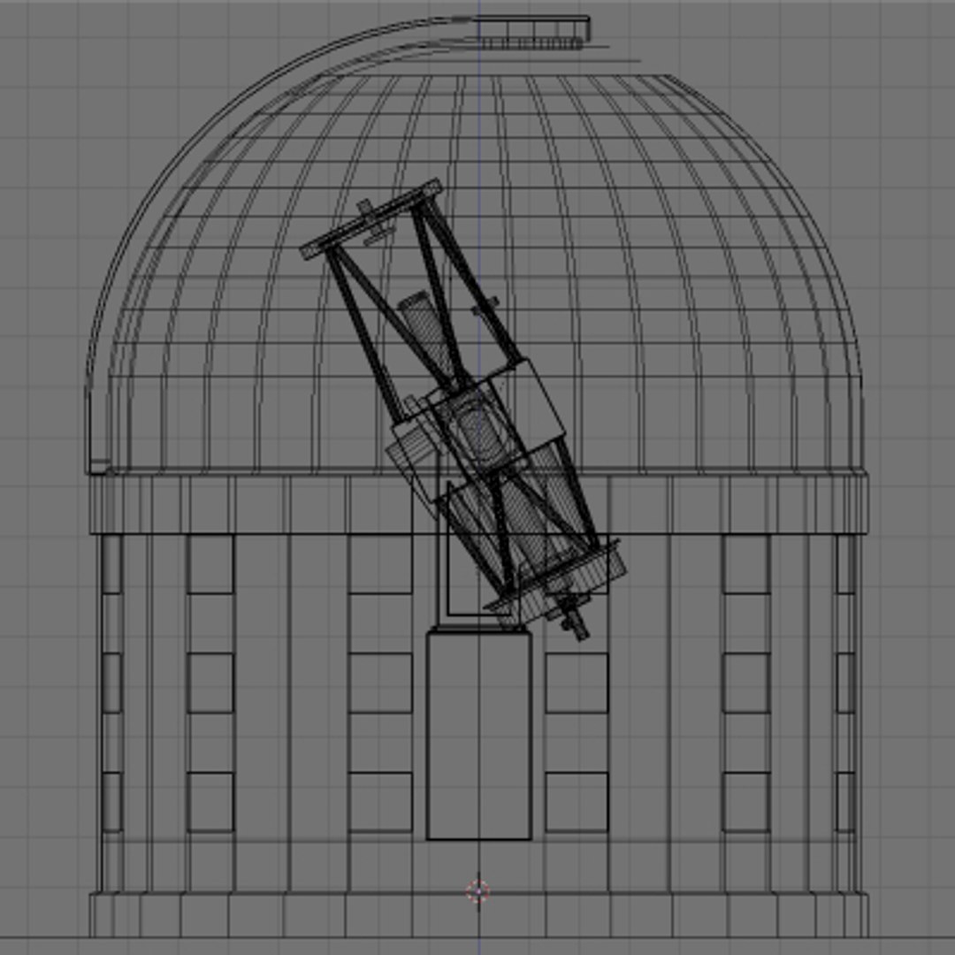 Astronomic Observatory 3d Model