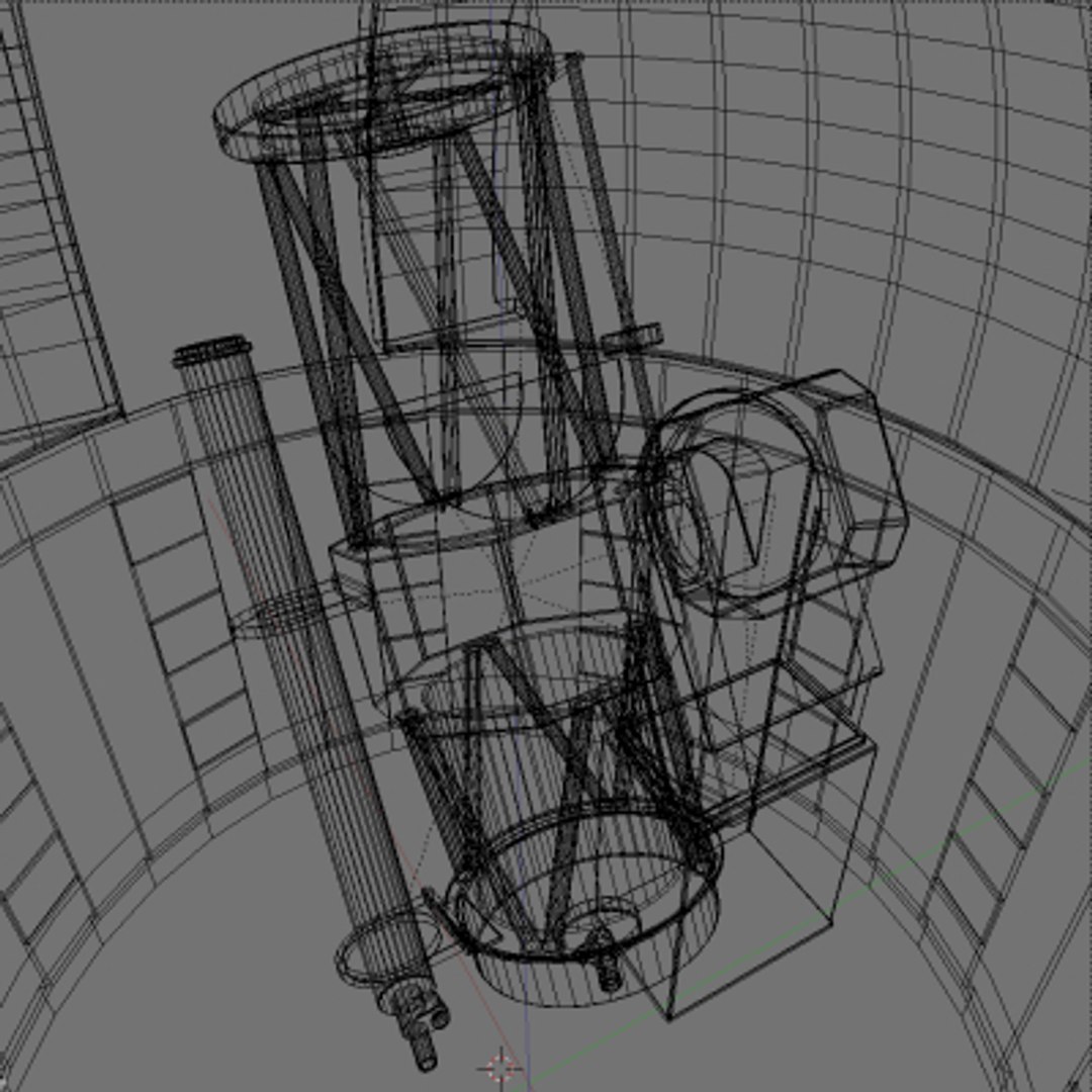 Astronomic Observatory 3d Model