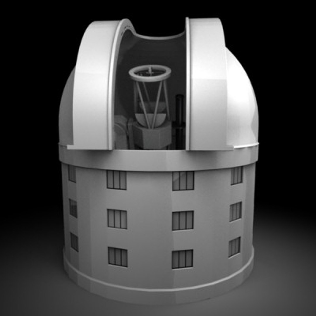 Astronomic Observatory 3d Model
