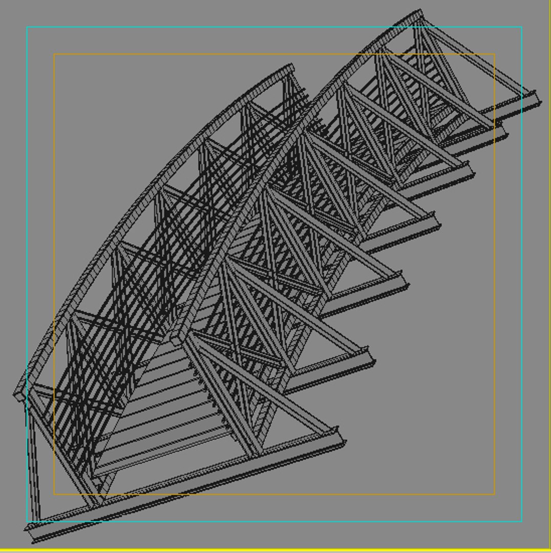 3d Bridge 04 Model