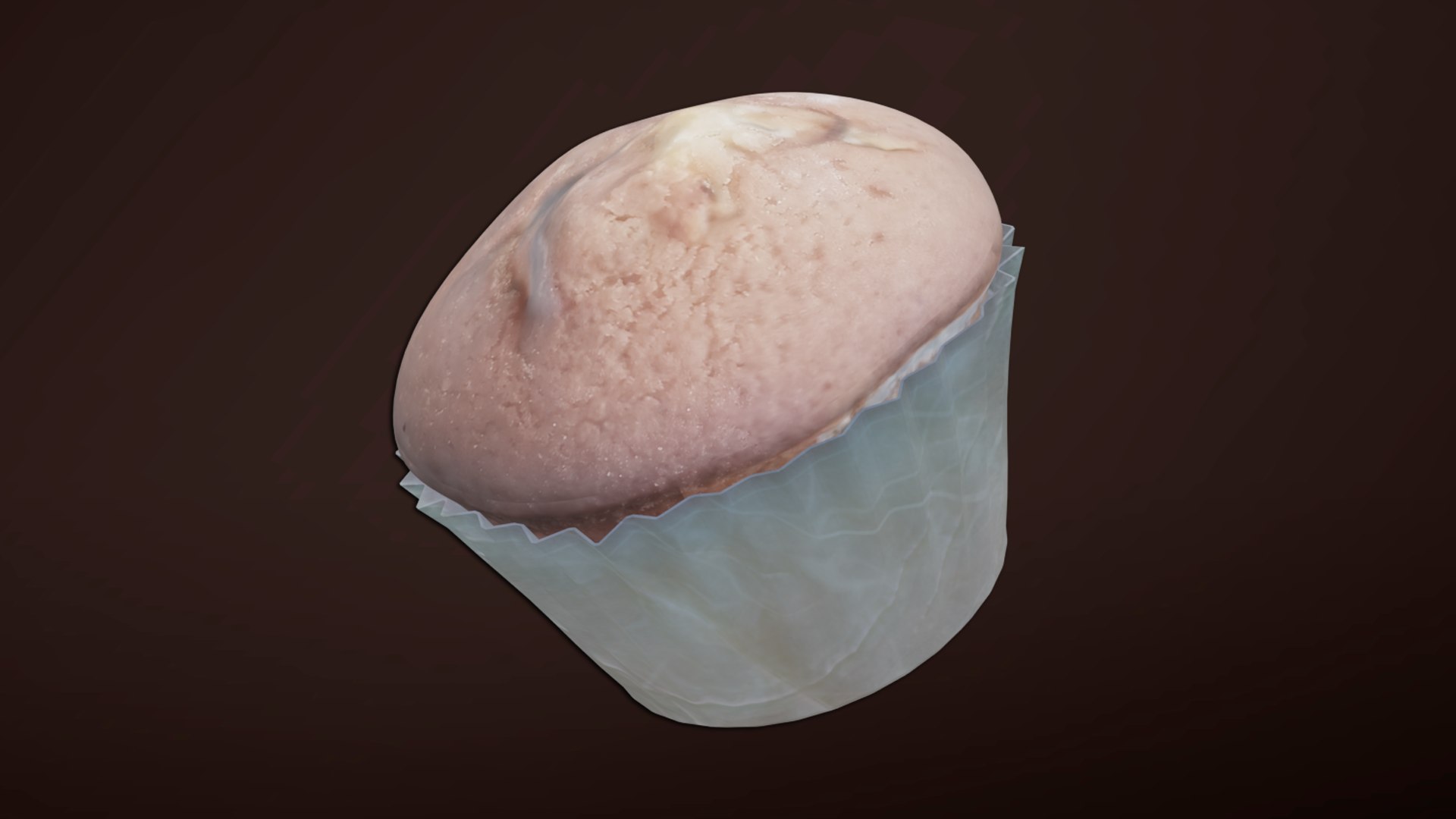 3D Model Muffin Traditional - TurboSquid 1995832