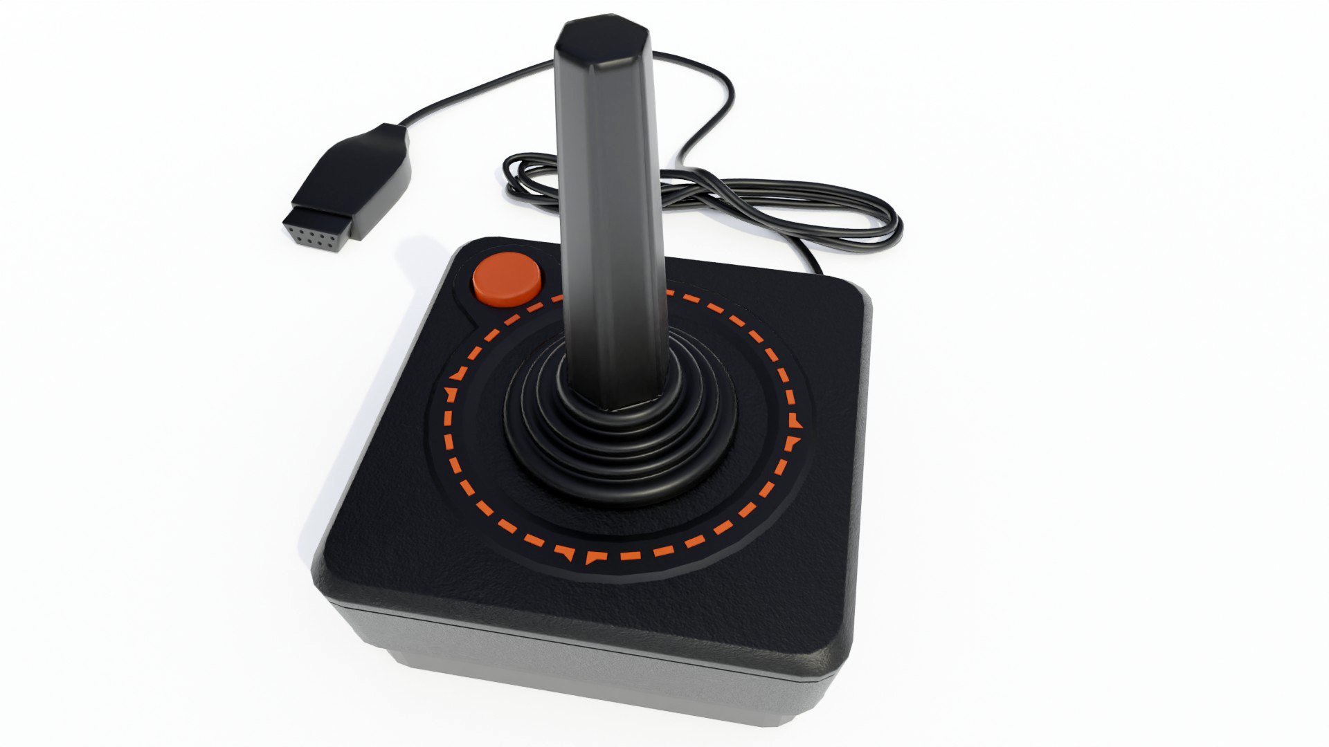 3D Atari 2600 Joystick Model - TurboSquid 2147722