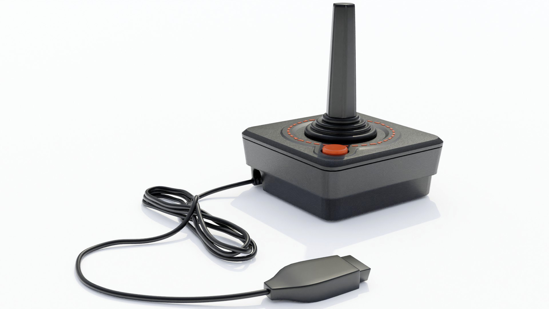 3D Atari 2600 Joystick Model - TurboSquid 2147722