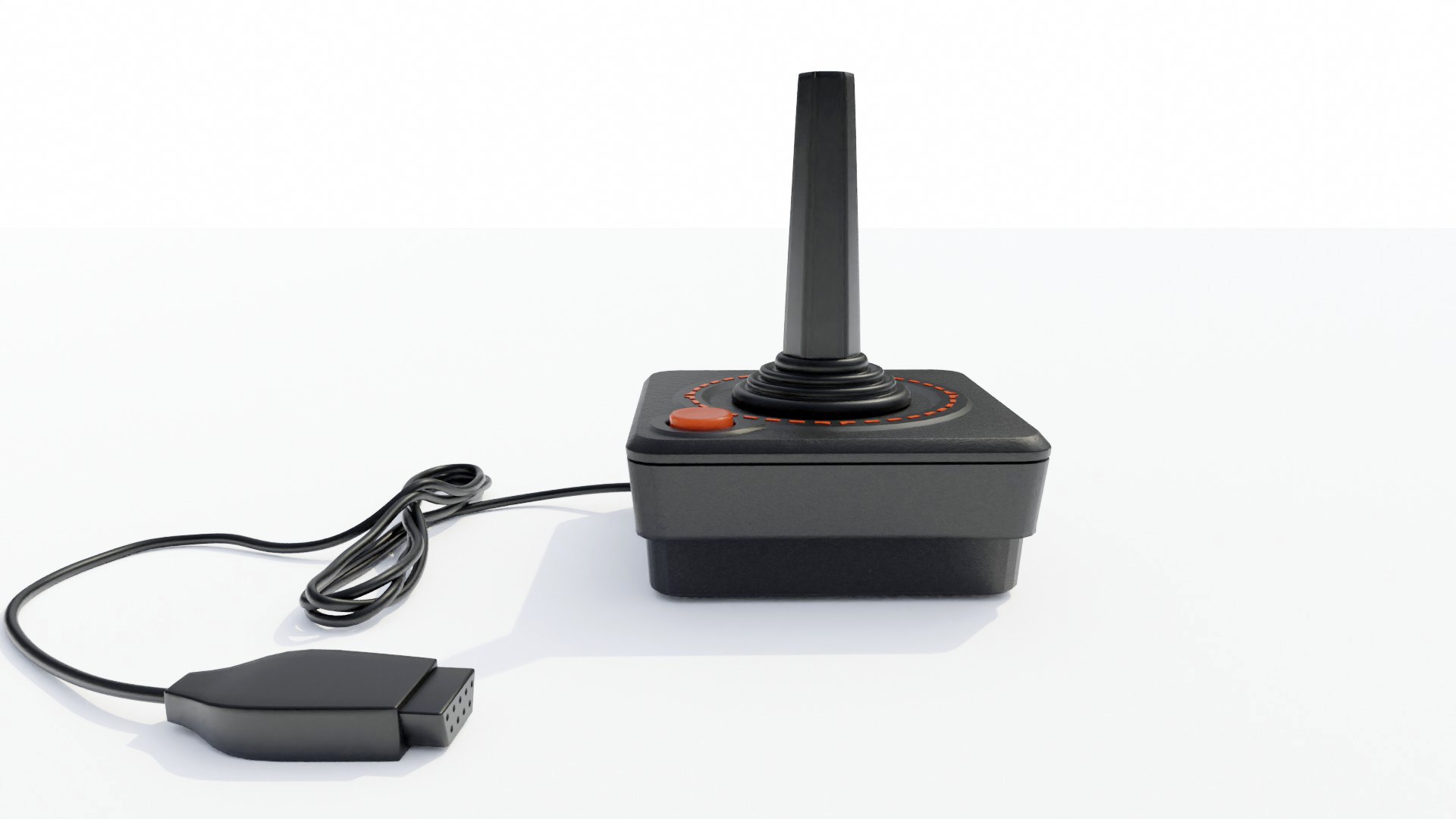 3D Atari 2600 Joystick Model - TurboSquid 2147722