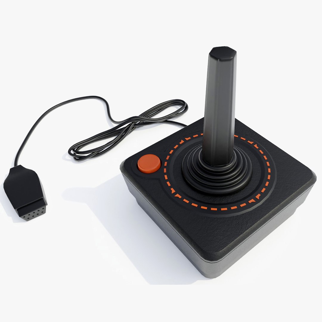 3D Atari 2600 Joystick Model - TurboSquid 2147722