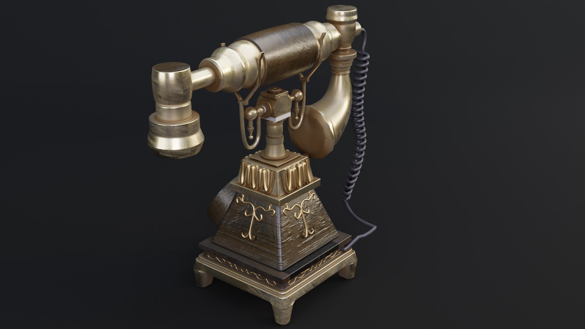 Old Phone 3D model - TurboSquid 1788235