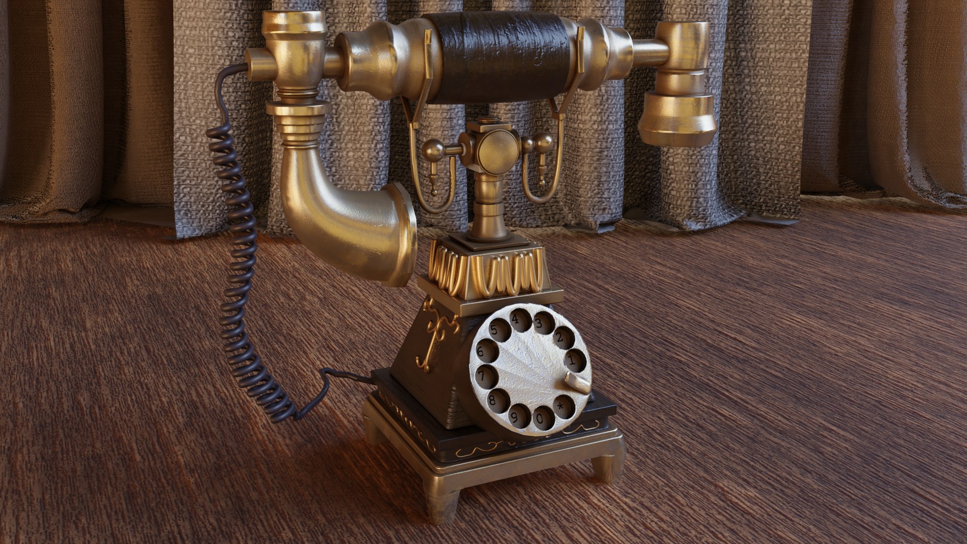 Old Phone 3D model - TurboSquid 1788235