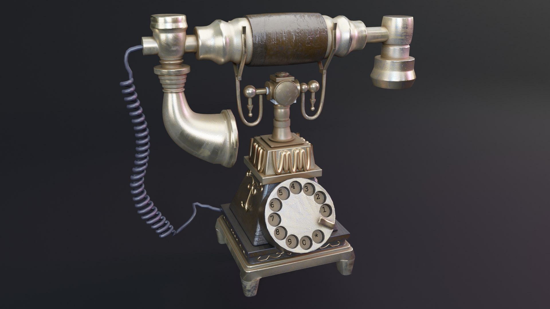 Old Phone 3D model - TurboSquid 1788235