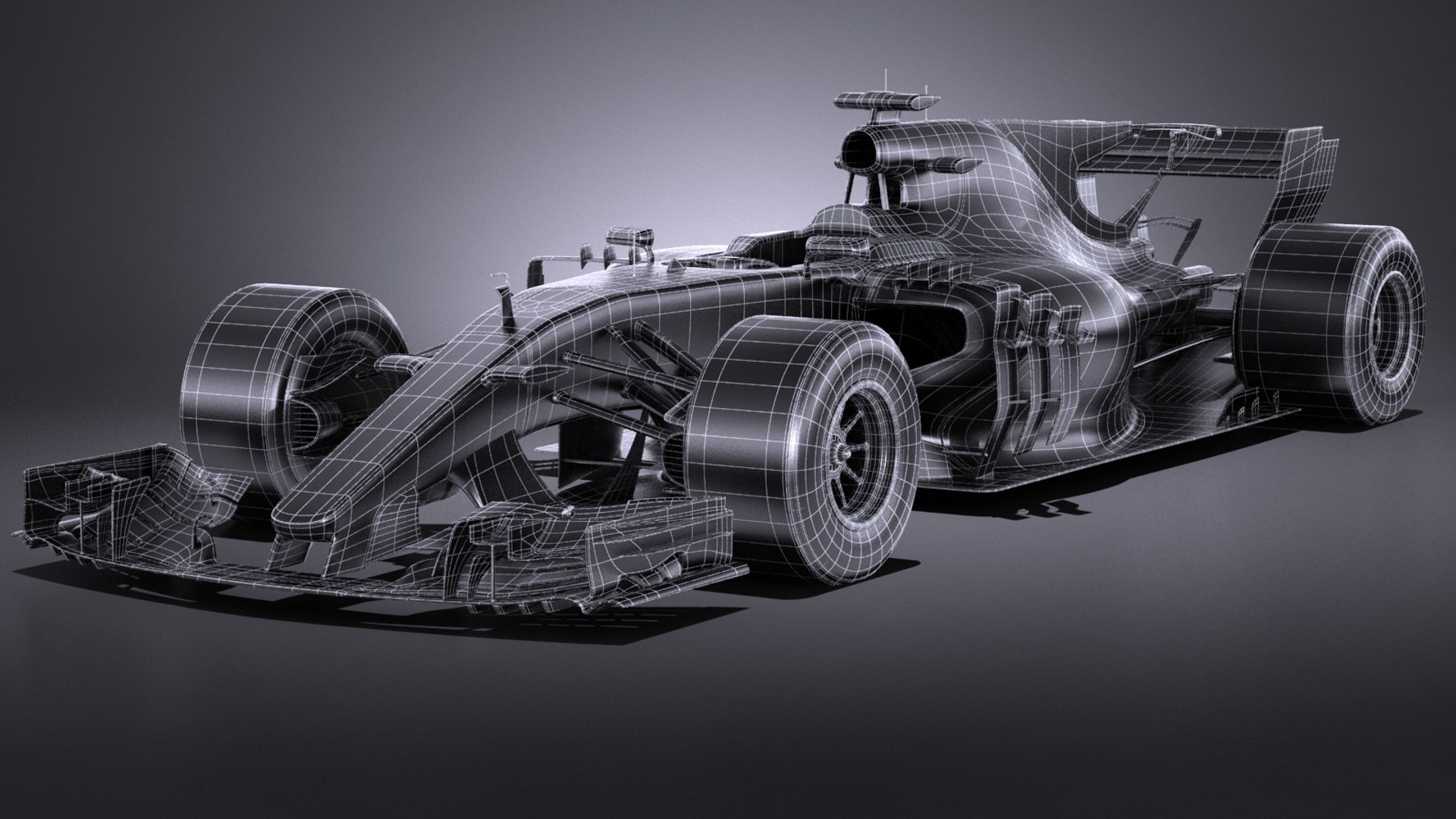 3D Model Formula 1 2017 - TurboSquid 1163265