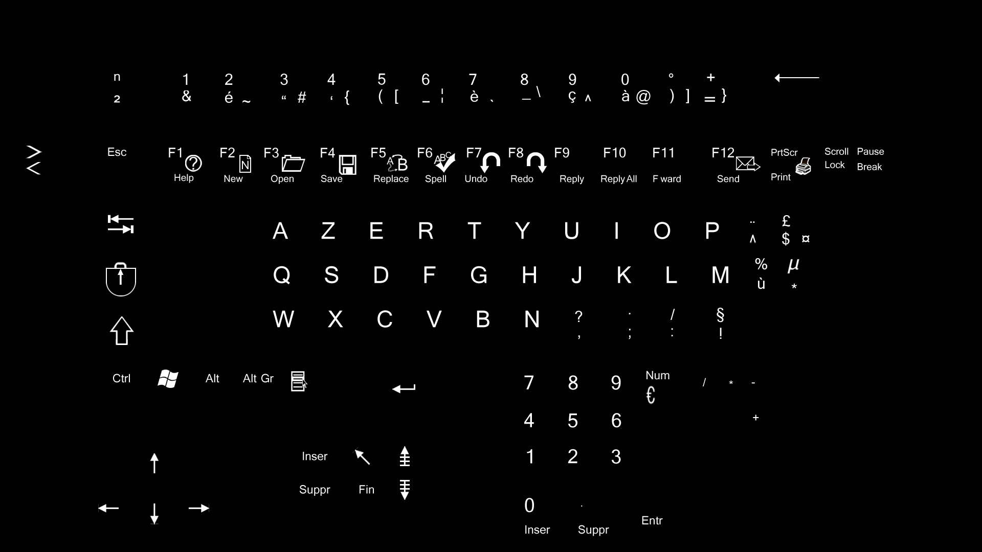 3d Azerty Keyboard