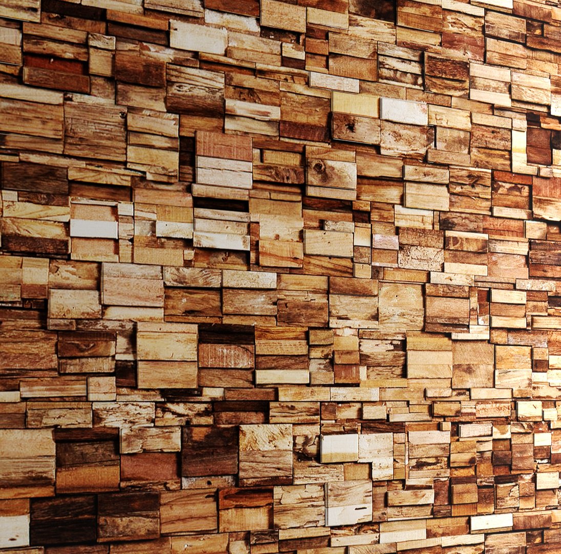 max art wall wooden planks