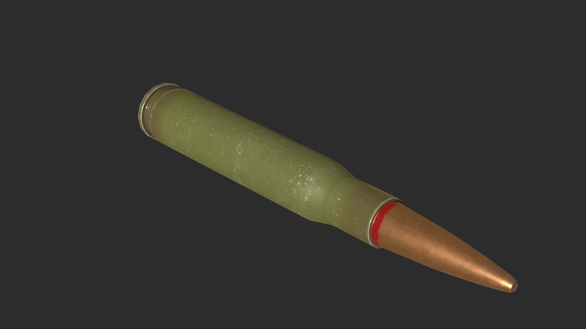 The 5-45x39 Mm Cartridge 3D - TurboSquid 2134789