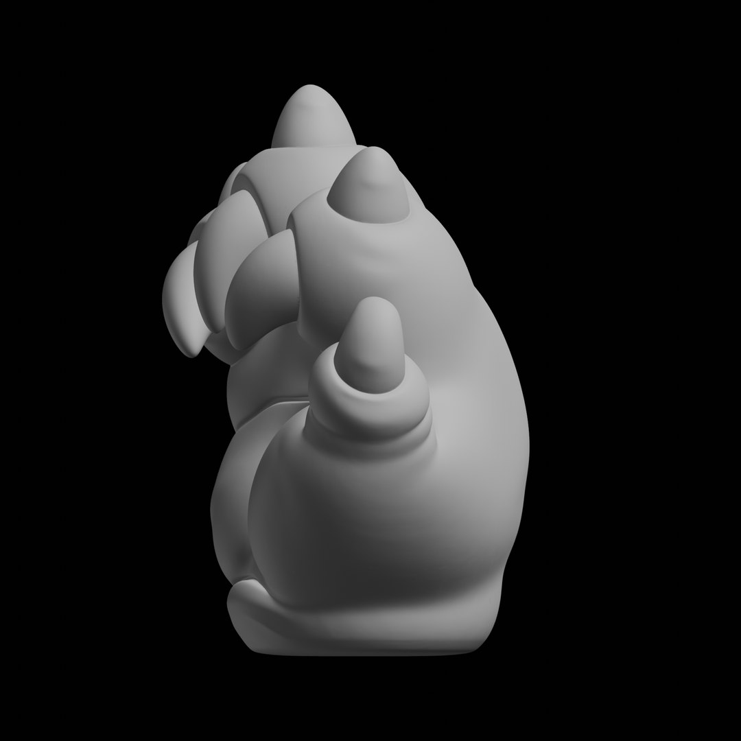 3D Baby Dragon Claw 3D Print Model Model - TurboSquid 2520593