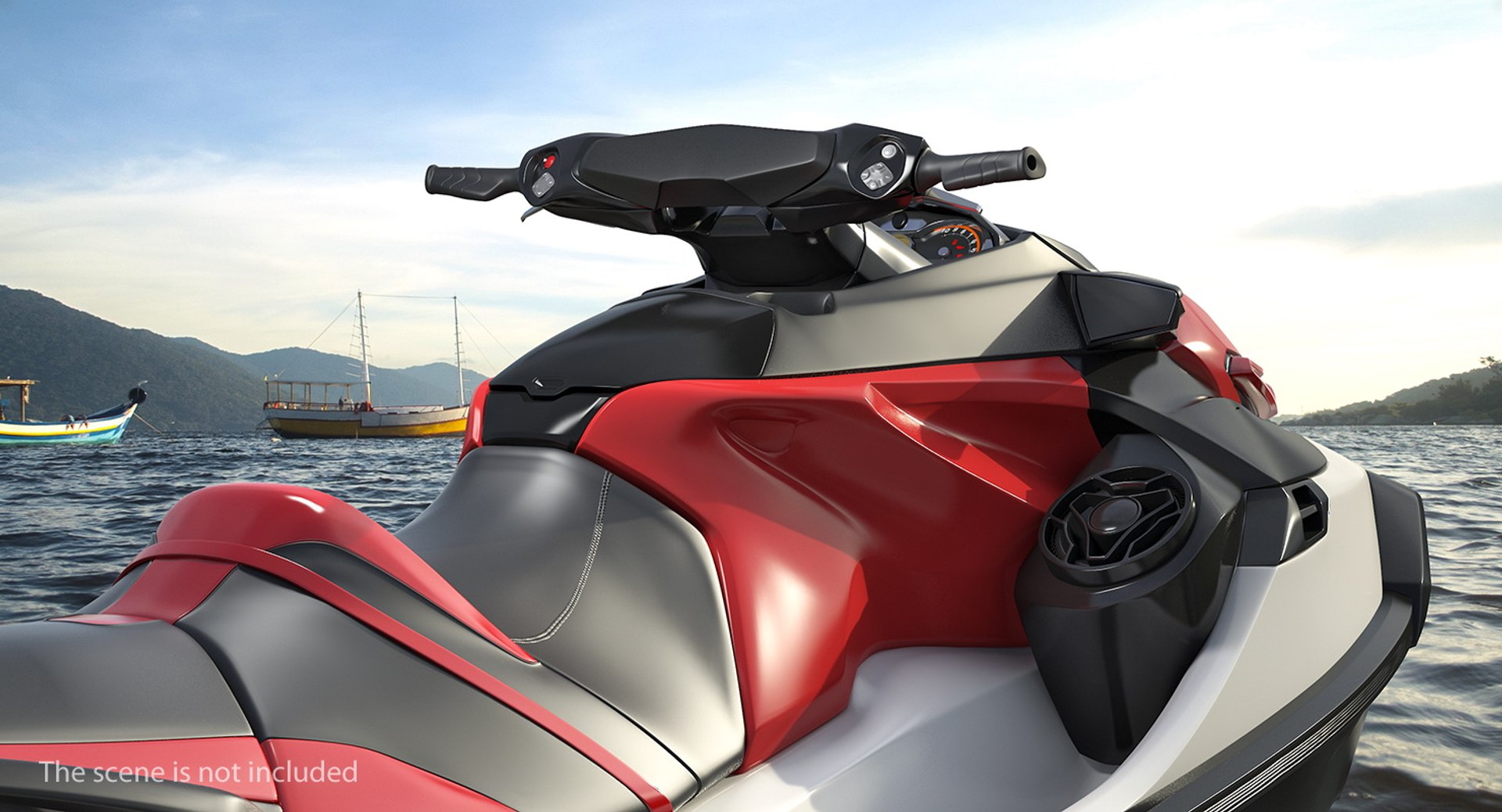 3D Jet Ski Water Craft - TurboSquid 1384154