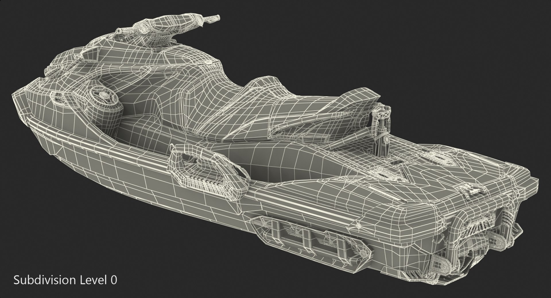 3D jet ski water craft - TurboSquid 1384154