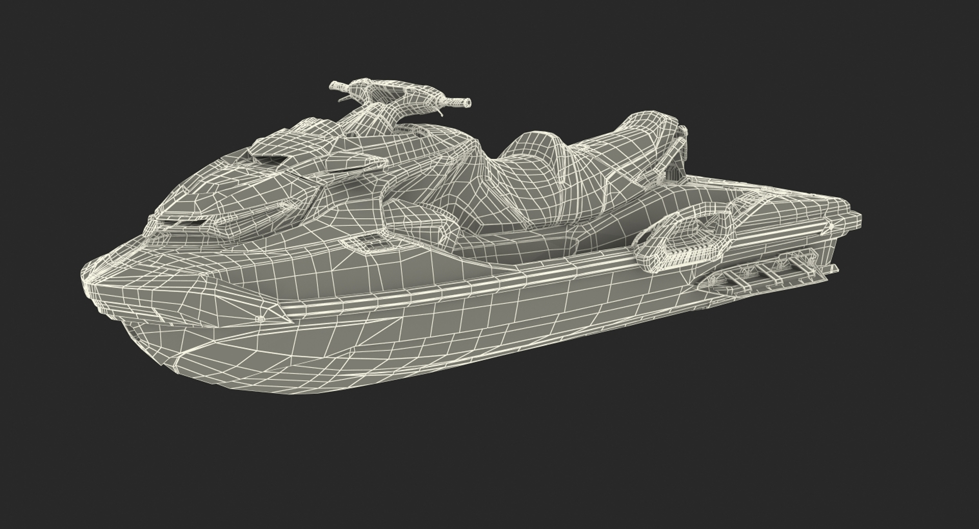 3D Jet Ski Water Craft - TurboSquid 1384154