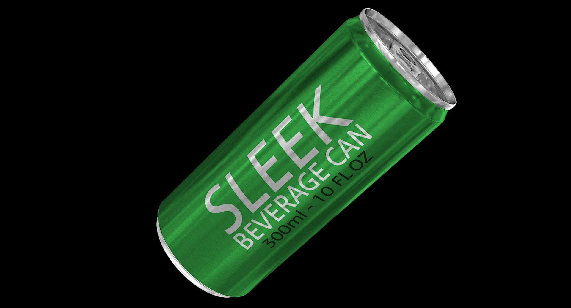 Sleek 300ml 10oz beverage 3D model - TurboSquid 1166020