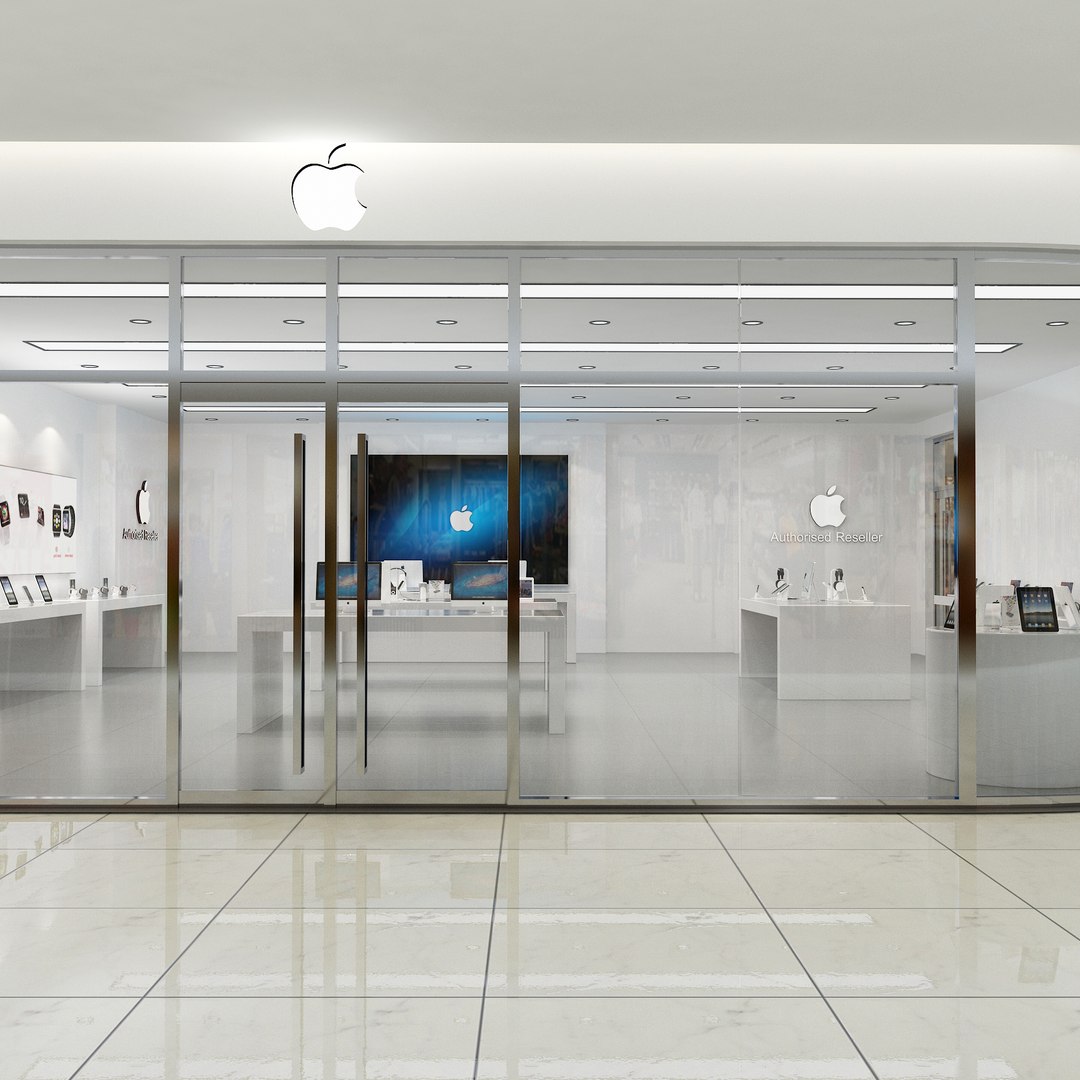 Apple Store Interior 05 3D - TurboSquid 2083301