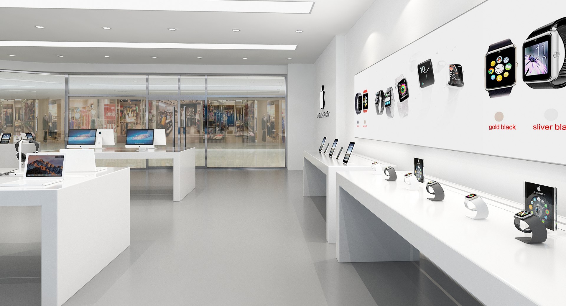Apple Store Interior 05 3D - TurboSquid 2083301