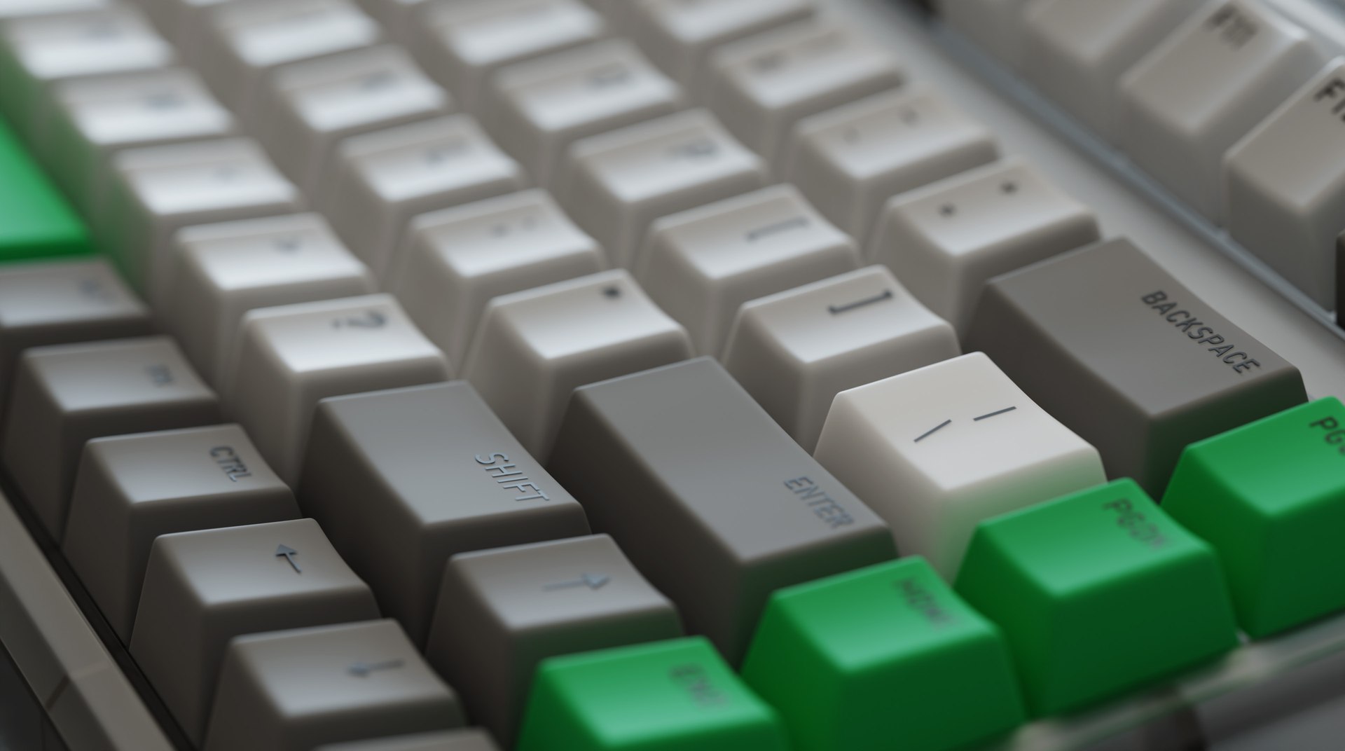 Realistic Keyboard HighQuility Blender 3D Model - TurboSquid 2239173