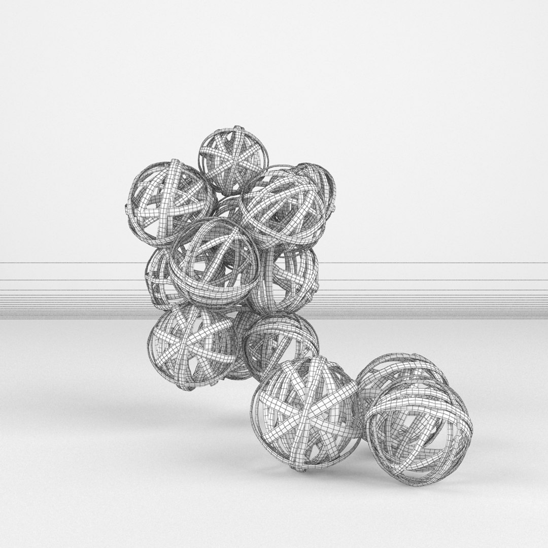 Max Wicker Balls Realistic