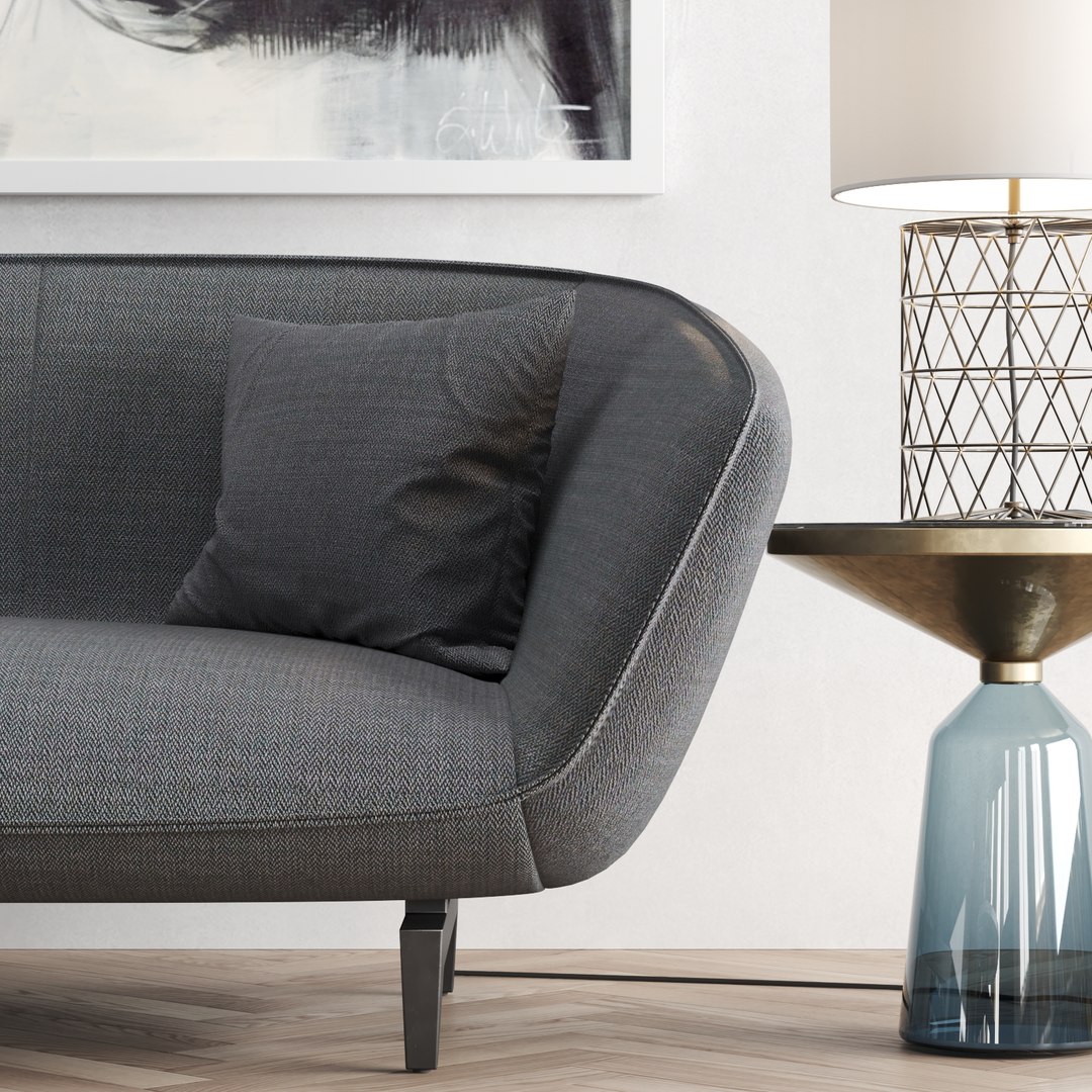 3D Benedict Sofa - TurboSquid 1476003