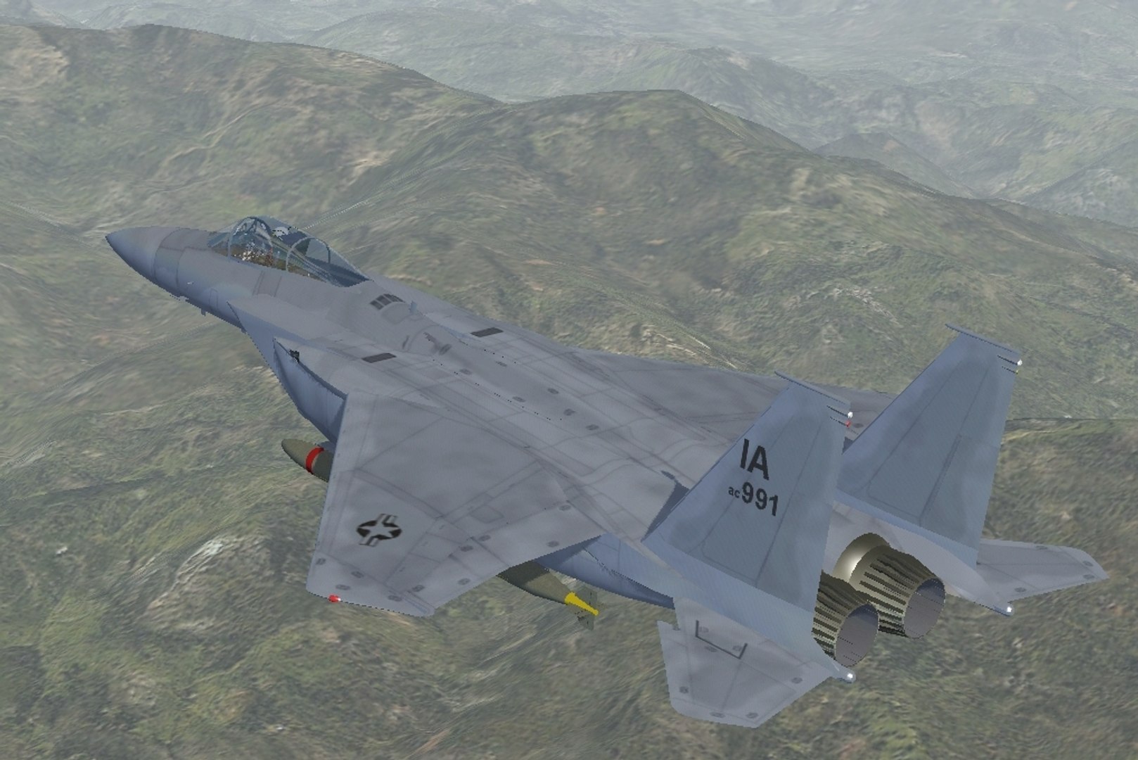 Mcdonnell Douglas F-15 Eagle 3D Model - TurboSquid 1169150