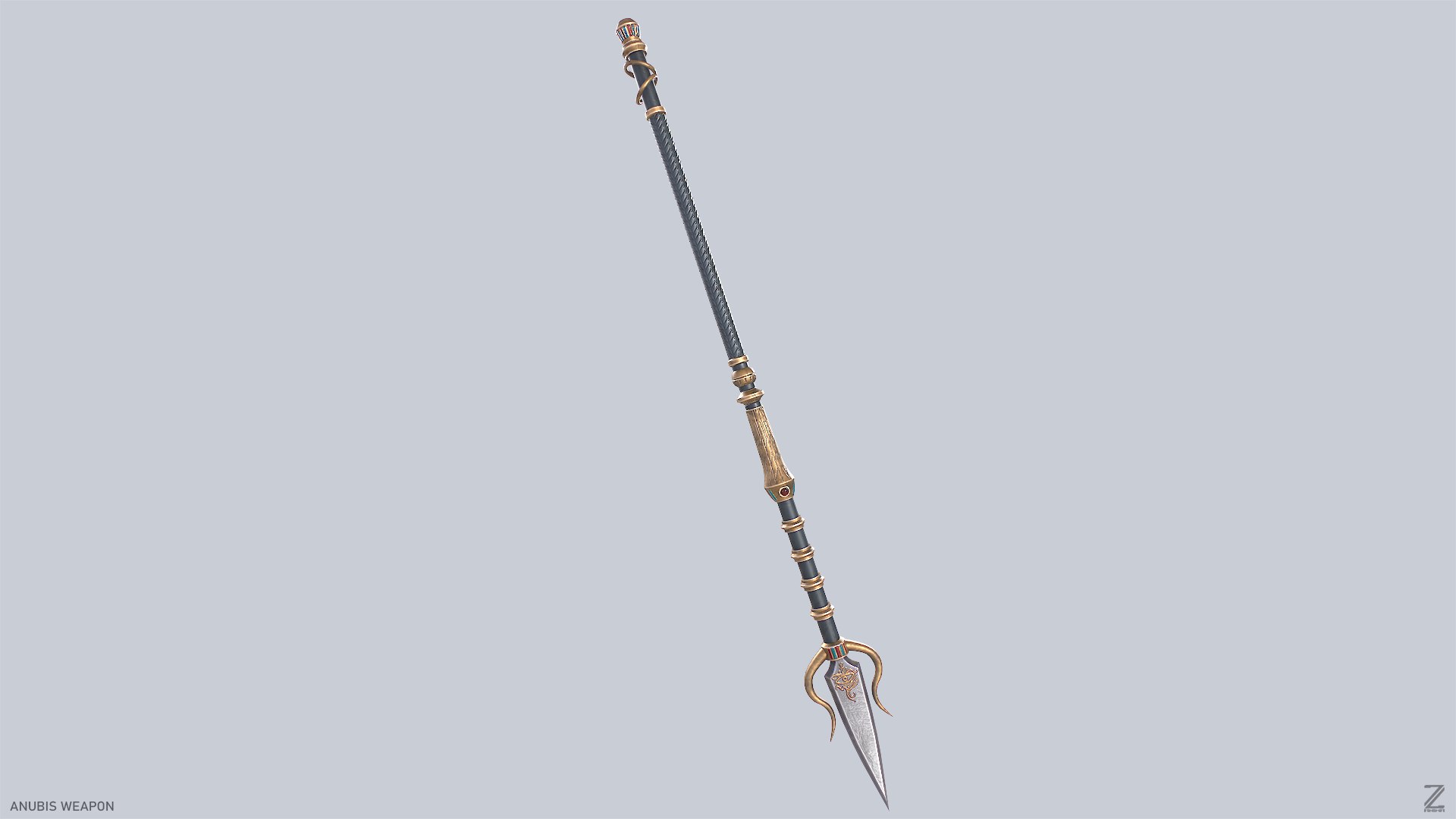 Anubis Weapon 3D Model - TurboSquid 2413604