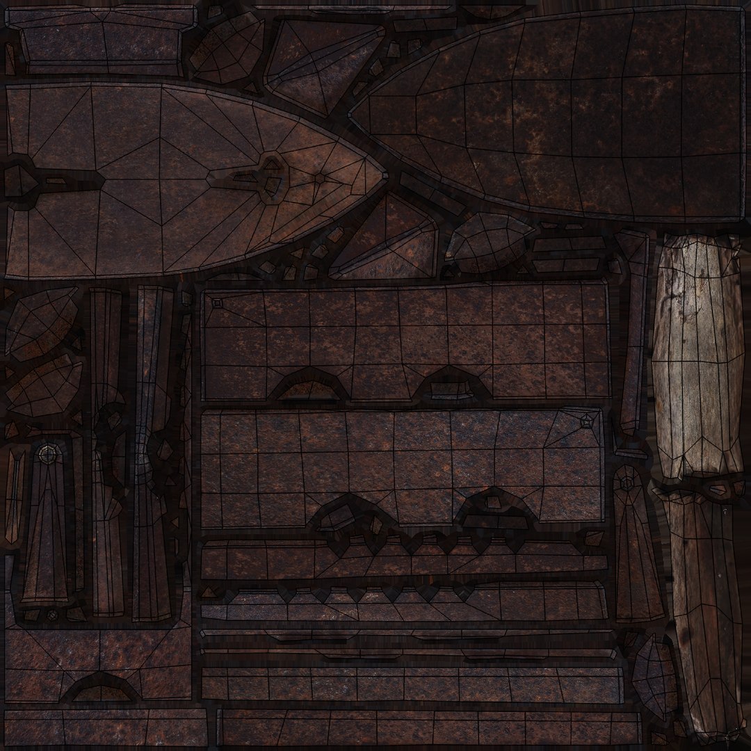 3D iron pbr model - TurboSquid 1268817