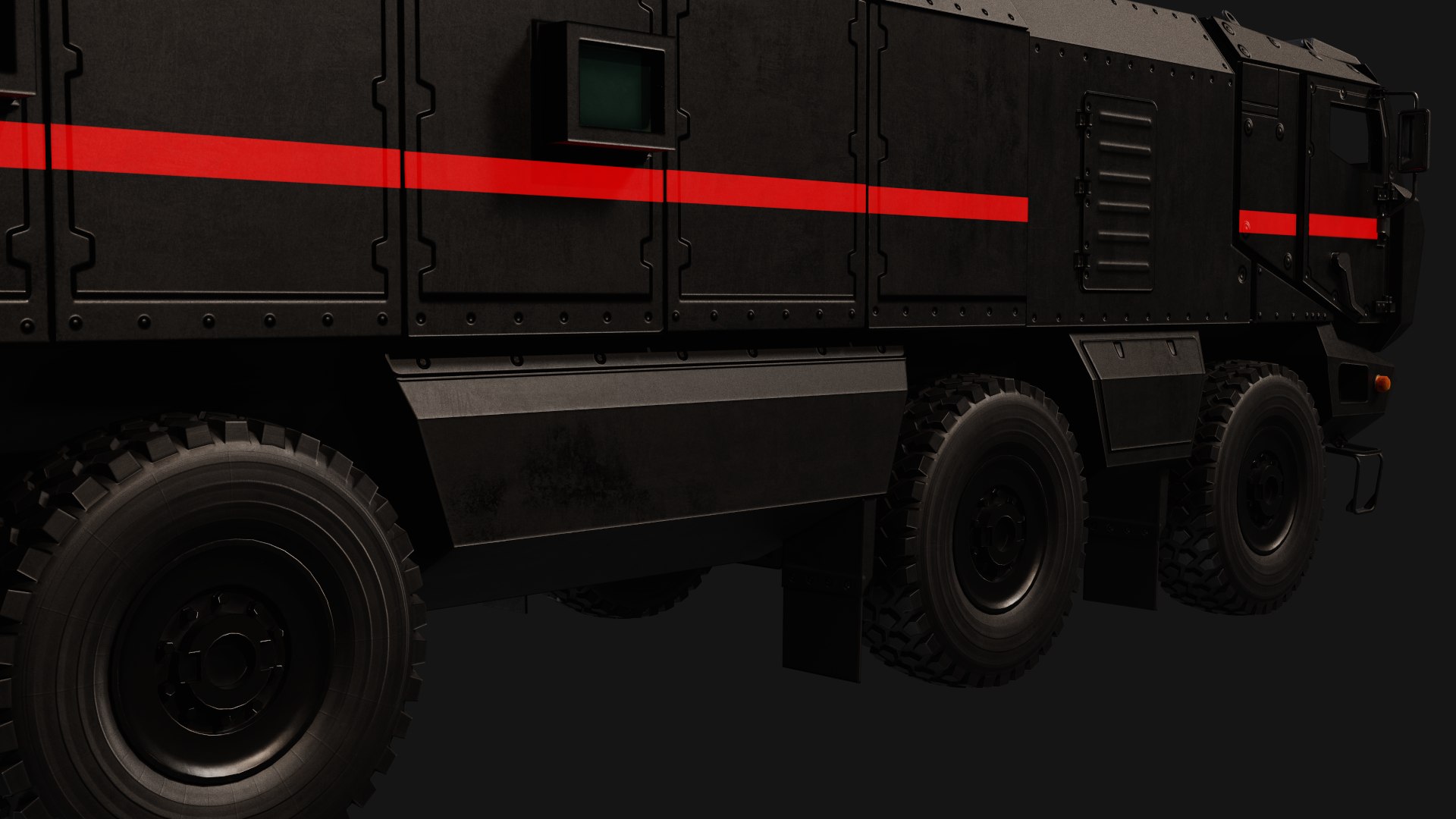 Kamaz Typhoon Truck 3D Model - TurboSquid 1819728