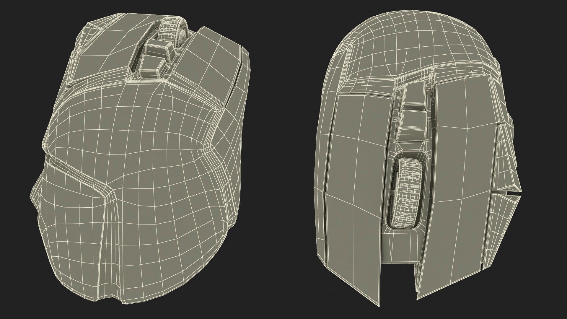 Wireless Gaming Mouse Logitech G502 3D - TurboSquid 2127802