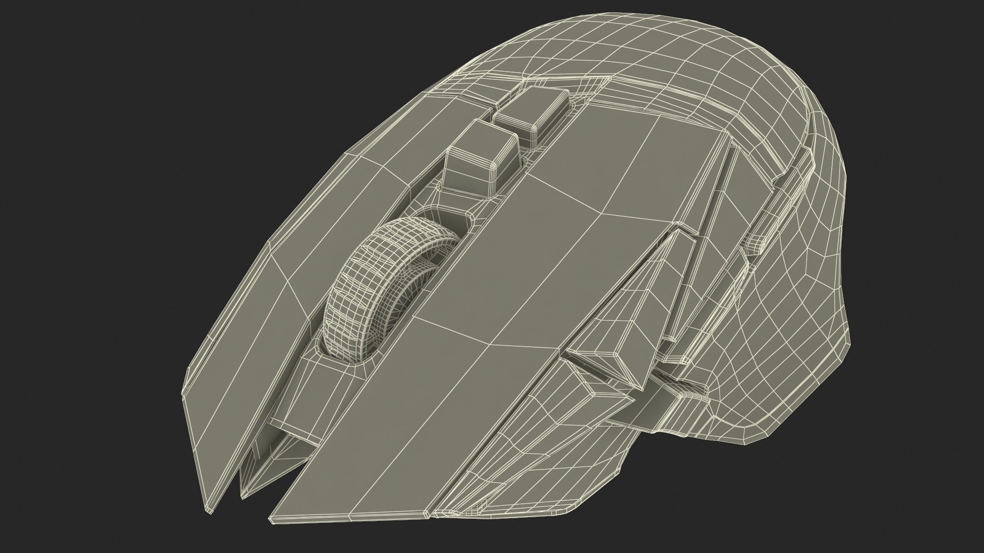 Wireless Gaming Mouse Logitech G502 3D - TurboSquid 2127802