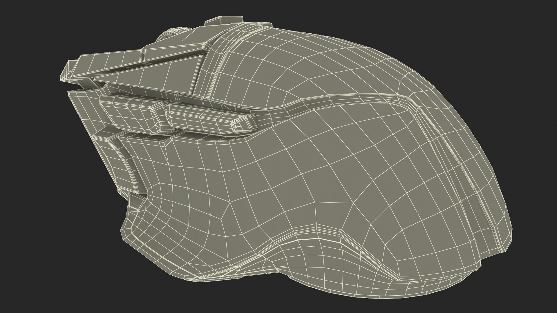 Wireless Gaming Mouse Logitech G502 3D - TurboSquid 2127802