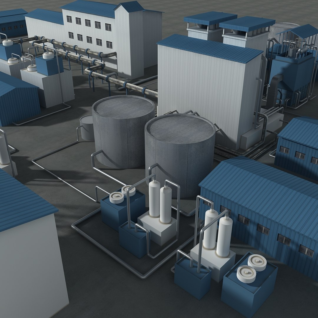 3d Sugar Factory