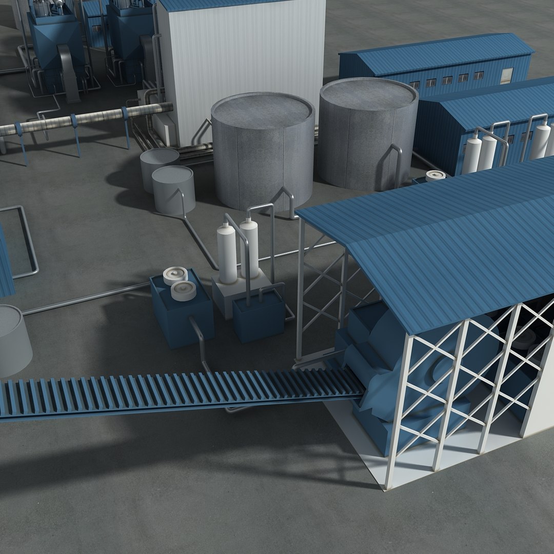 3d Sugar Factory