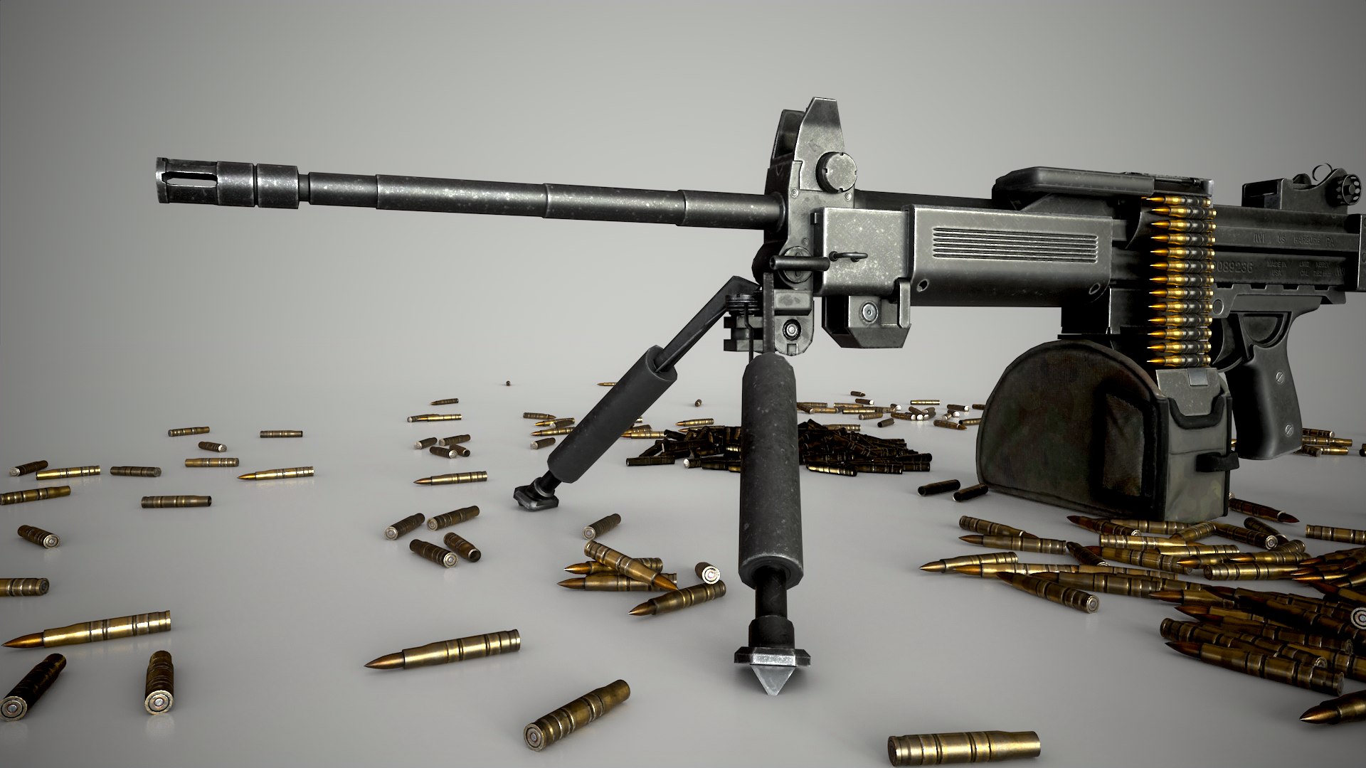 Negev Machine Gun 3D - TurboSquid 2219696